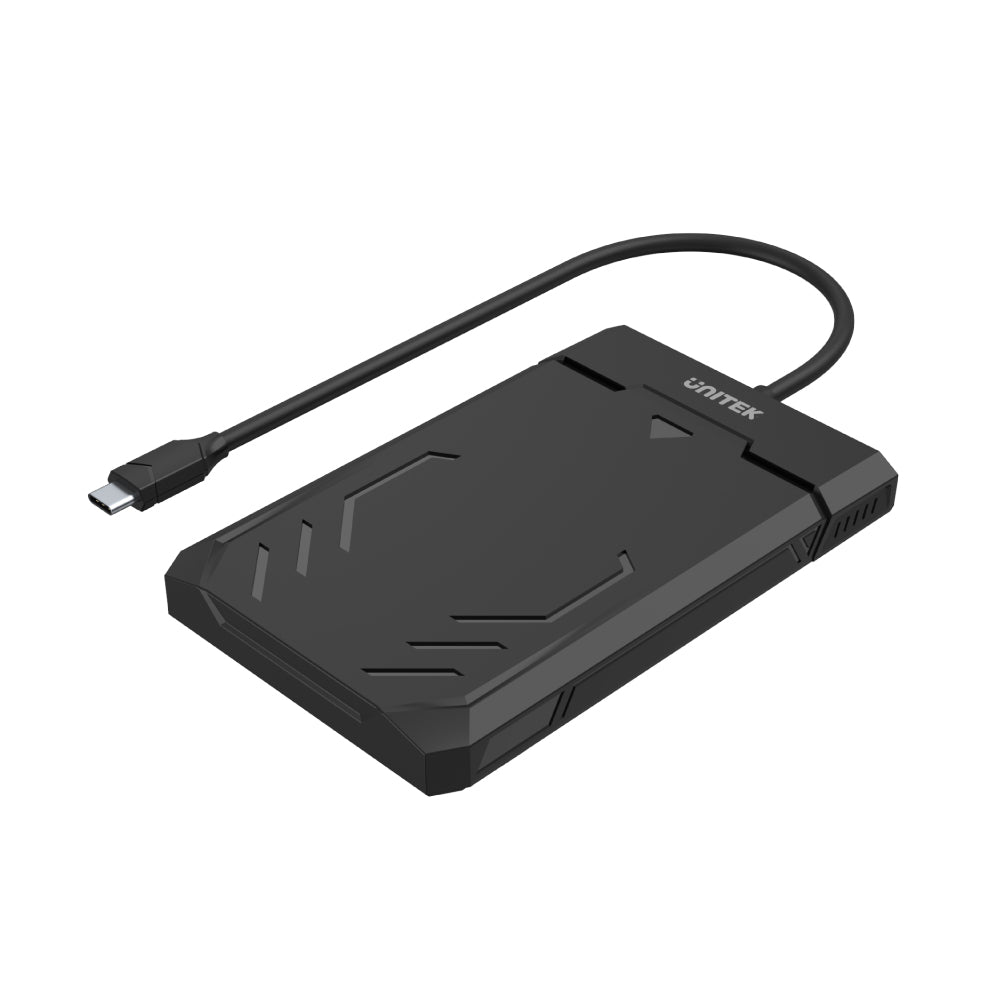DiskGuard Raiden 2.5" USB-C to SATA III HDD/SSD Enclosure | UNITEK