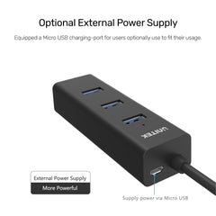4 Ports Powered USB 3.0 Hub | UNITEK
