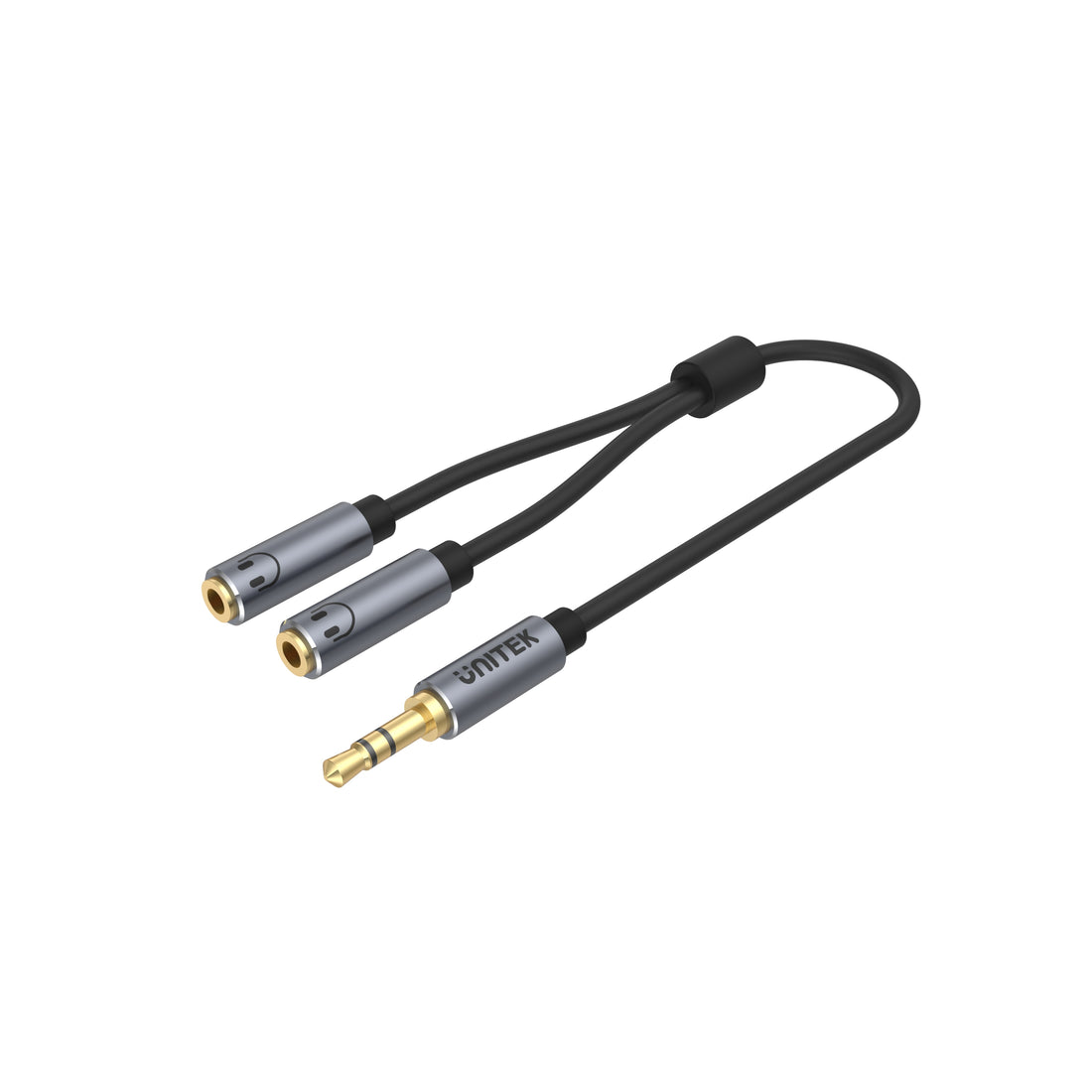 Headphone Splitter For Dual Headphone (3.5mm Plug to Dual 3.5mm Jack)