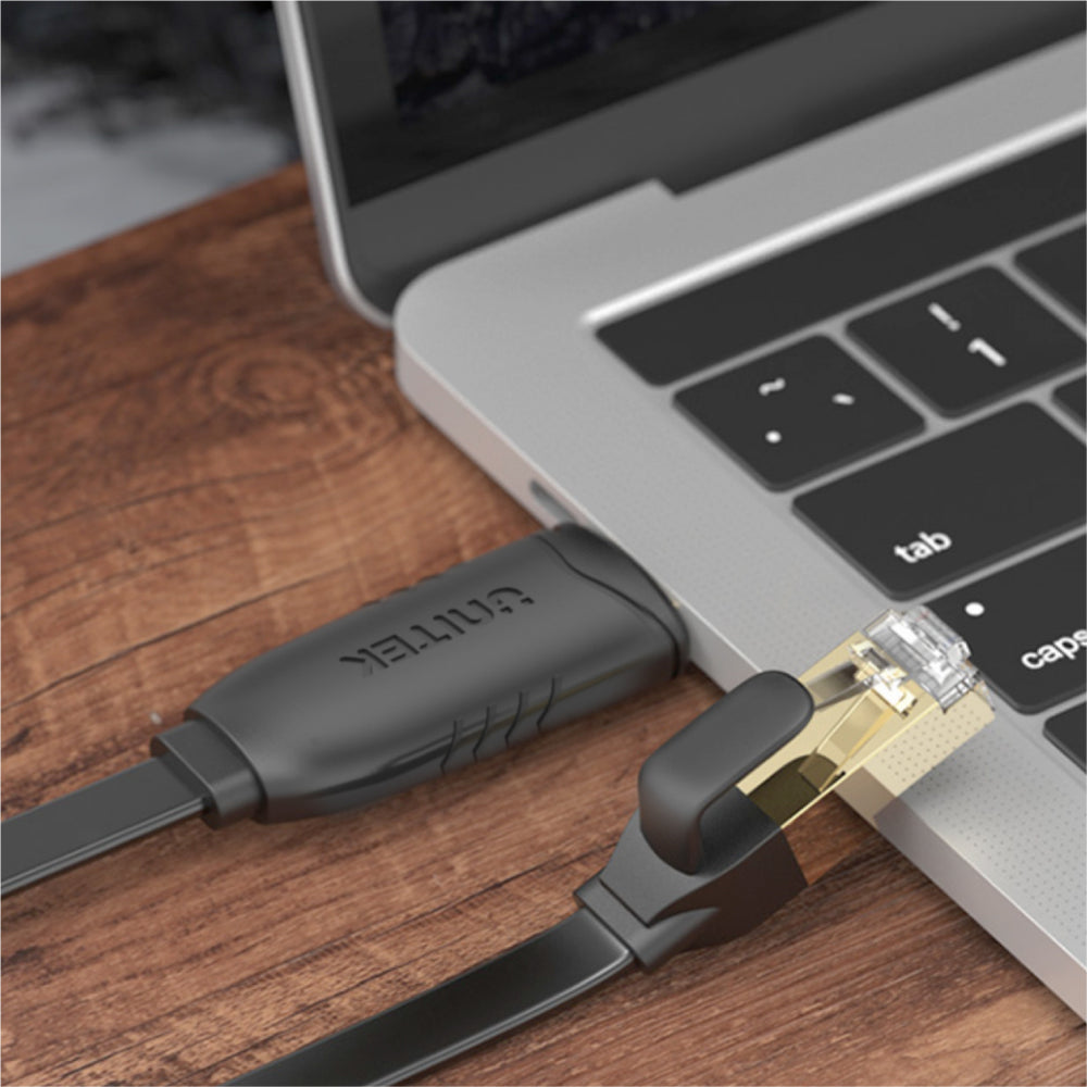USB 2.0 to RJ45 Console Rollover Flat Cable | UNITEK